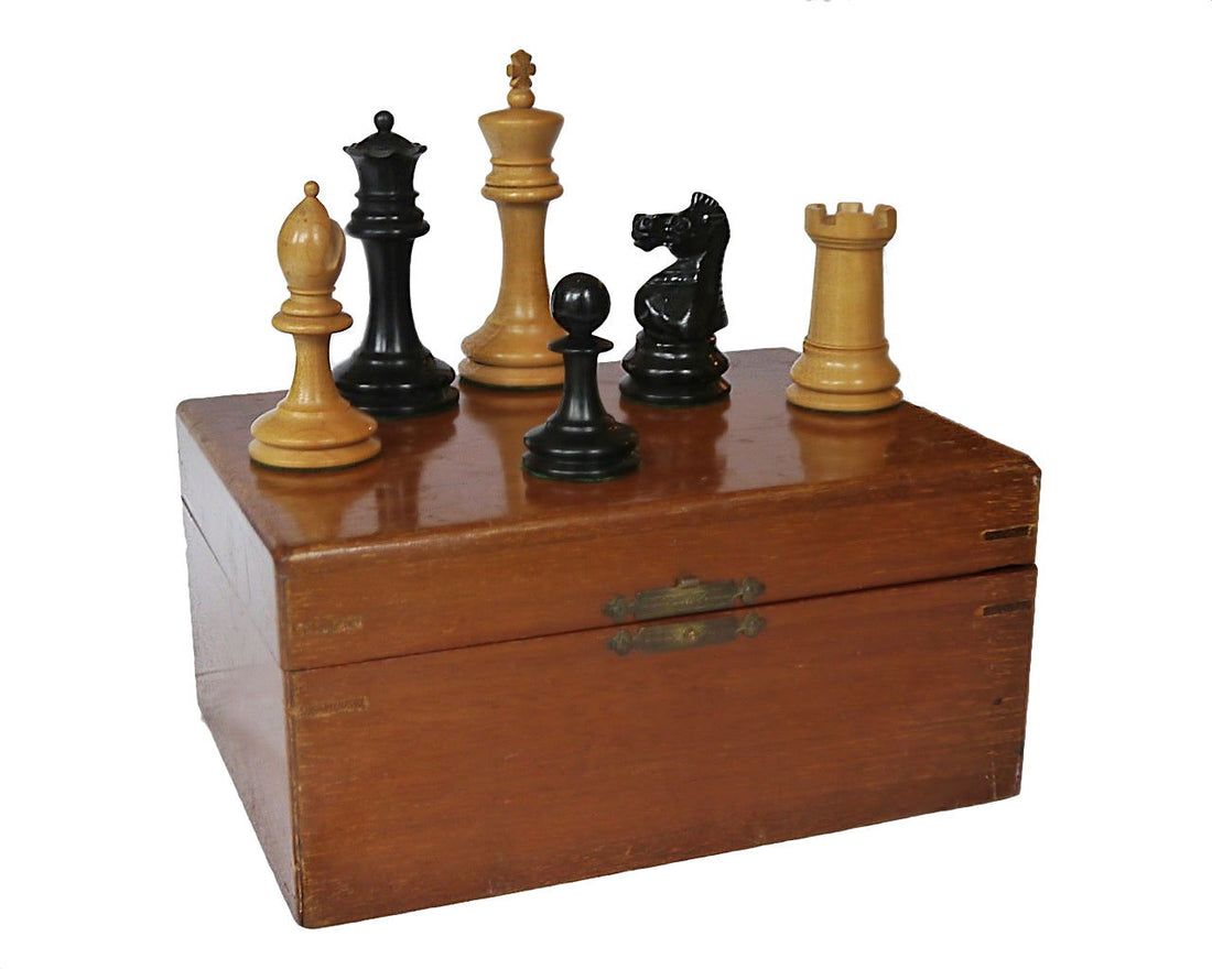 "Staunton" Chess Set, circa 1920/30 I Luke Honey Ltd I Antique Chess ...