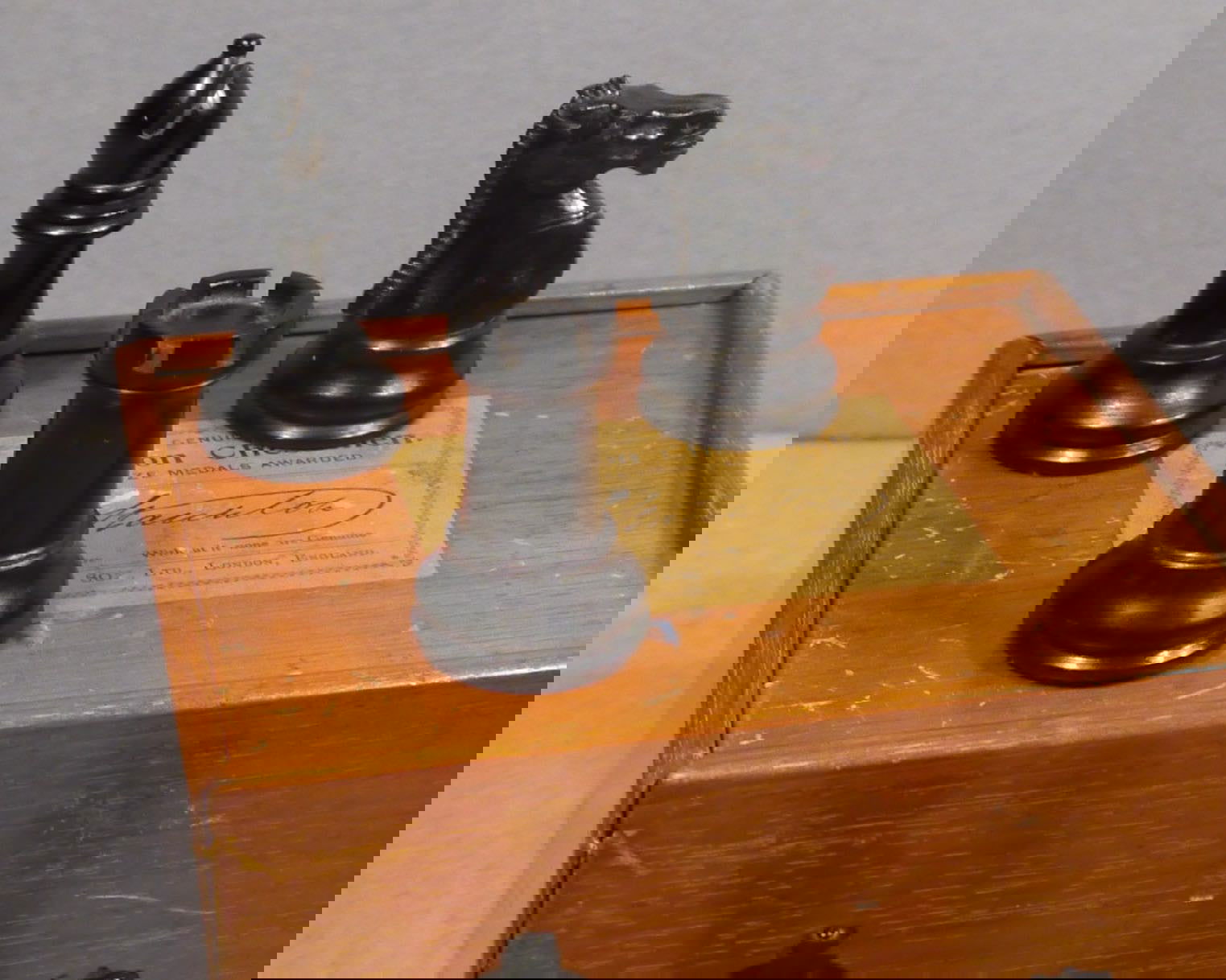 A Jaques Staunton Chess Set, circa 1925 I Luke Honey Ltd I Antique ...