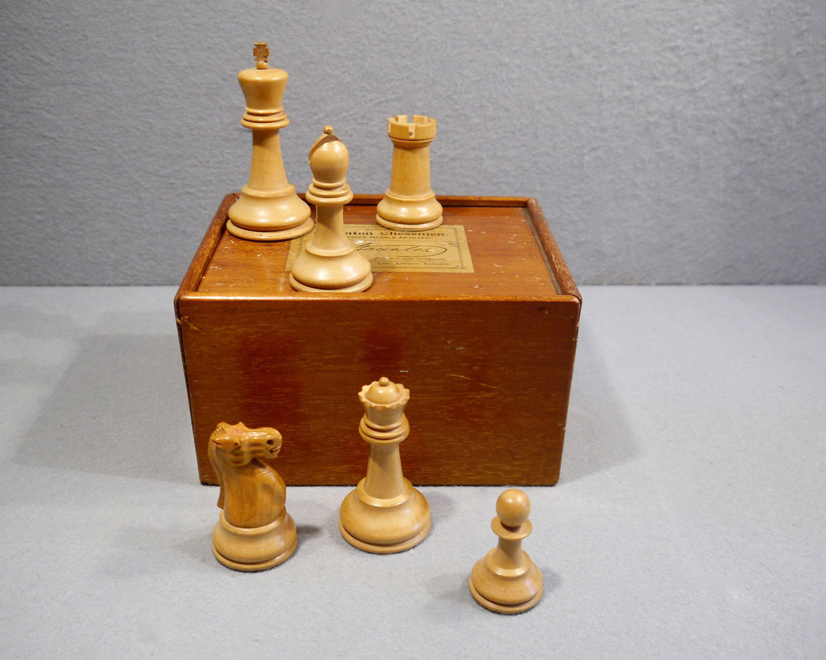 A Jaques Staunton Chess Set, circa 1925 I Luke Honey Ltd I Antique ...