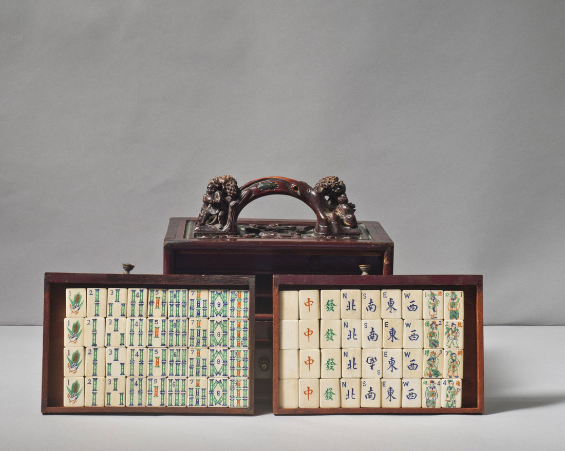 A Mahjong Set, Shanghai, circa 1925 I Luke Honey Ltd I Antique Games ...