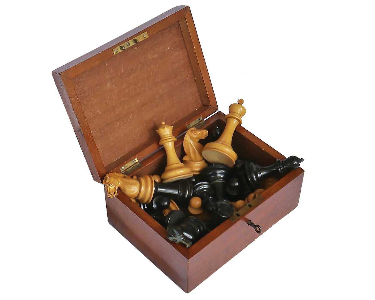 Antique Staunton Chess Set, Late 19th Century – Luke Honey | Antiques ...