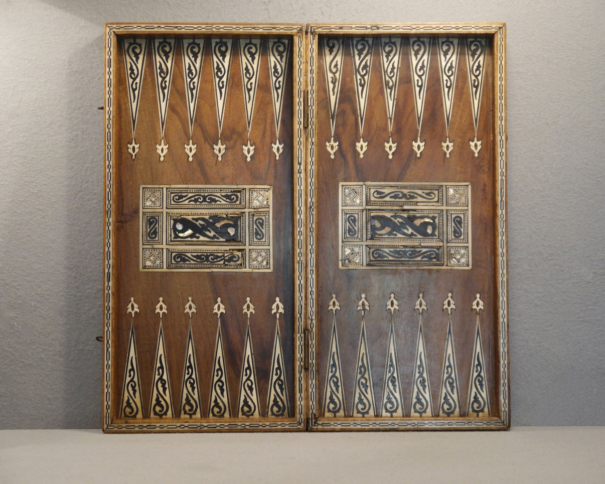 Antique Turkish Chess & Backgammon Board – Luke Honey | Antiques, Chess ...