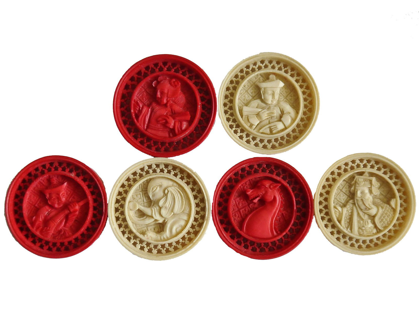 Canton Export Chess Counter Set, circa 1810 – Luke Honey | Antiques ...