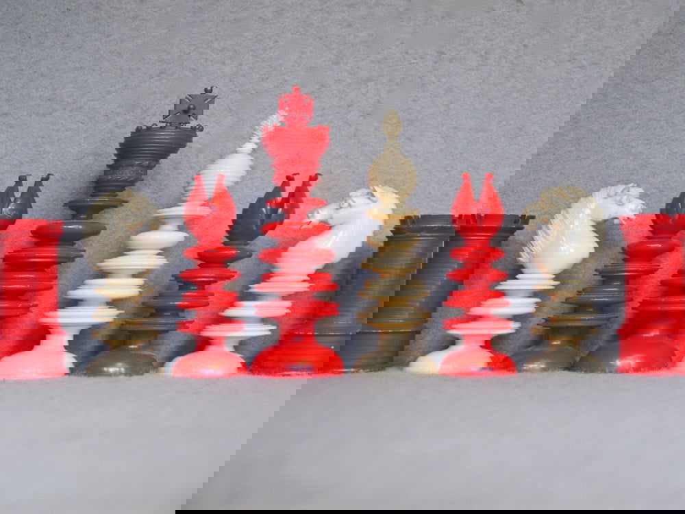 Dorothy Calvert Chess Set, circa 1820-30 – Luke Honey | Antiques, Chess ...