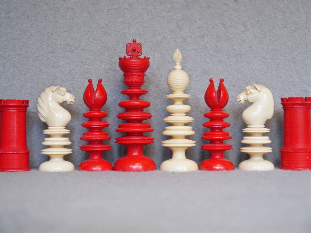 Dorothy Calvert Chess Set, circa 1820-30 – Luke Honey | Antiques, Chess ...