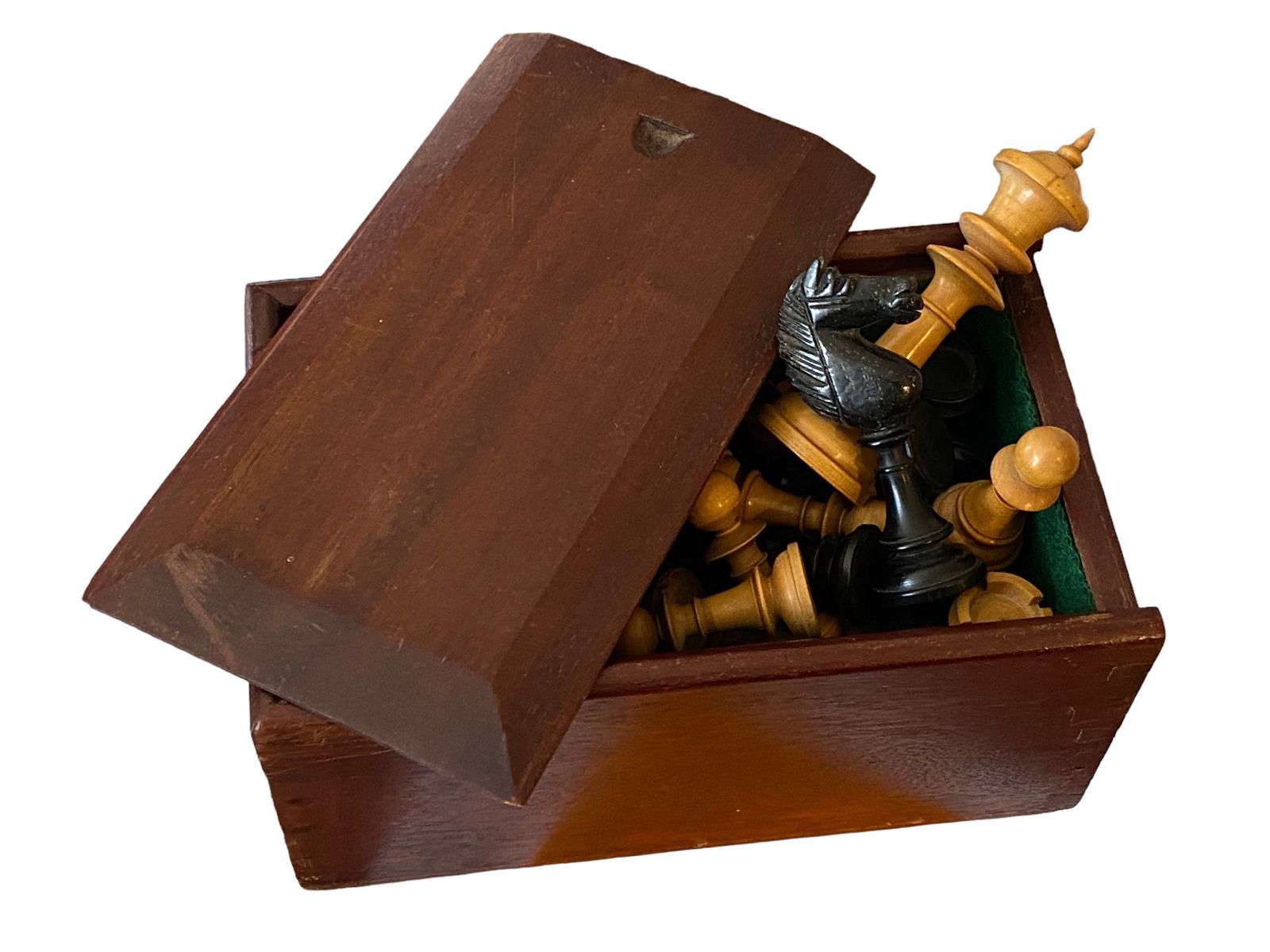 Edinburgh Upright Chess Set, 19th Century – Luke Honey | Antiques, Chess, Backgammon & Games