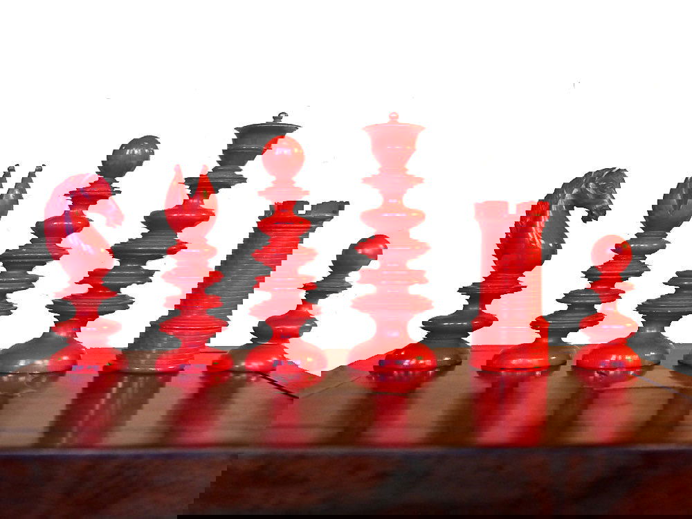 English “Calvert Style” Chess Set, circa 1850 – Luke Honey | Antiques ...