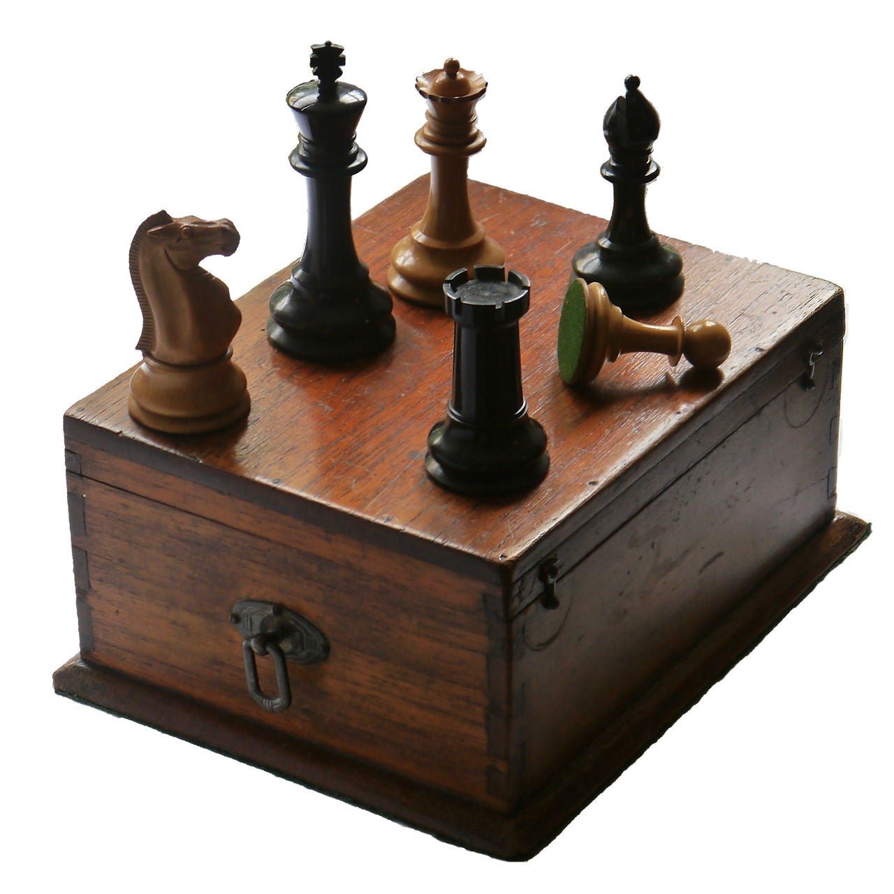 Fine Antique Staunton Chess Set, Large Size - Luke Honey Ltd I Antiques ...