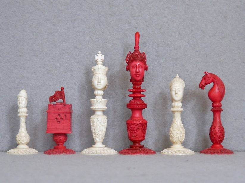 Fine Macao Export Chess Set, circa 1810 – Luke Honey | Antiques, Chess ...