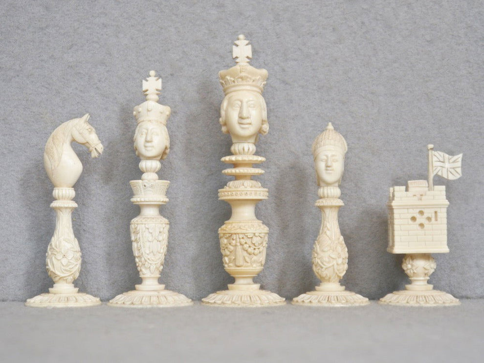 Fine Macao Export Chess Set, circa 1810 – Luke Honey | Antiques, Chess ...