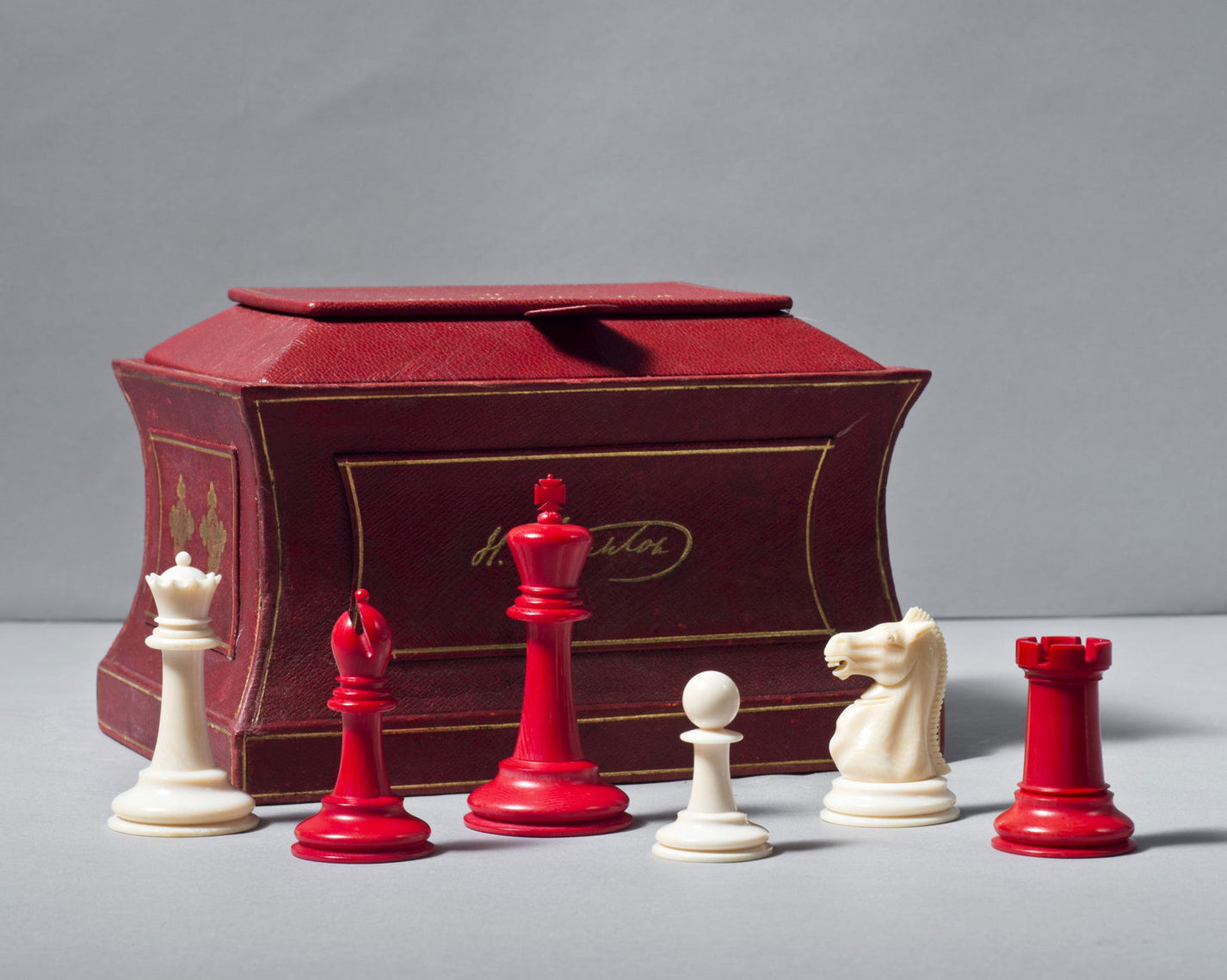 jaques sarcophagus, jaques trolley car, antique jaques chess set ...