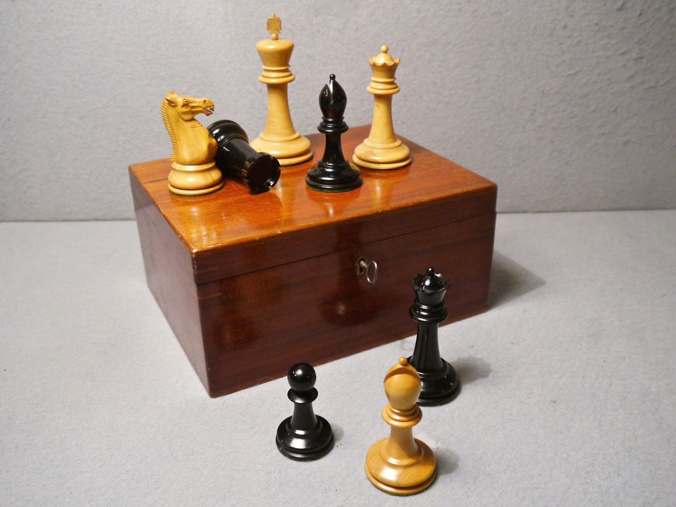 Jaques Staunton “4 inch” Chess Set, 1890-1900 – Luke Honey | Antiques ...