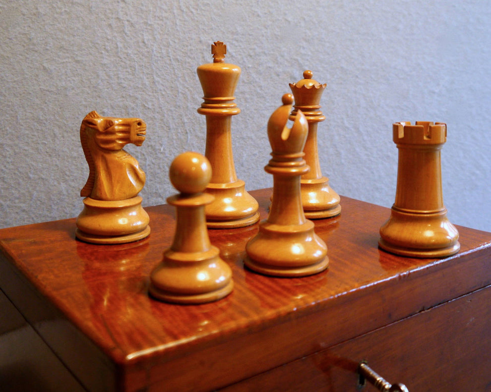 Jaques Staunton “Club Size” Chess Set, 1920-25 – Luke Honey | Antiques ...