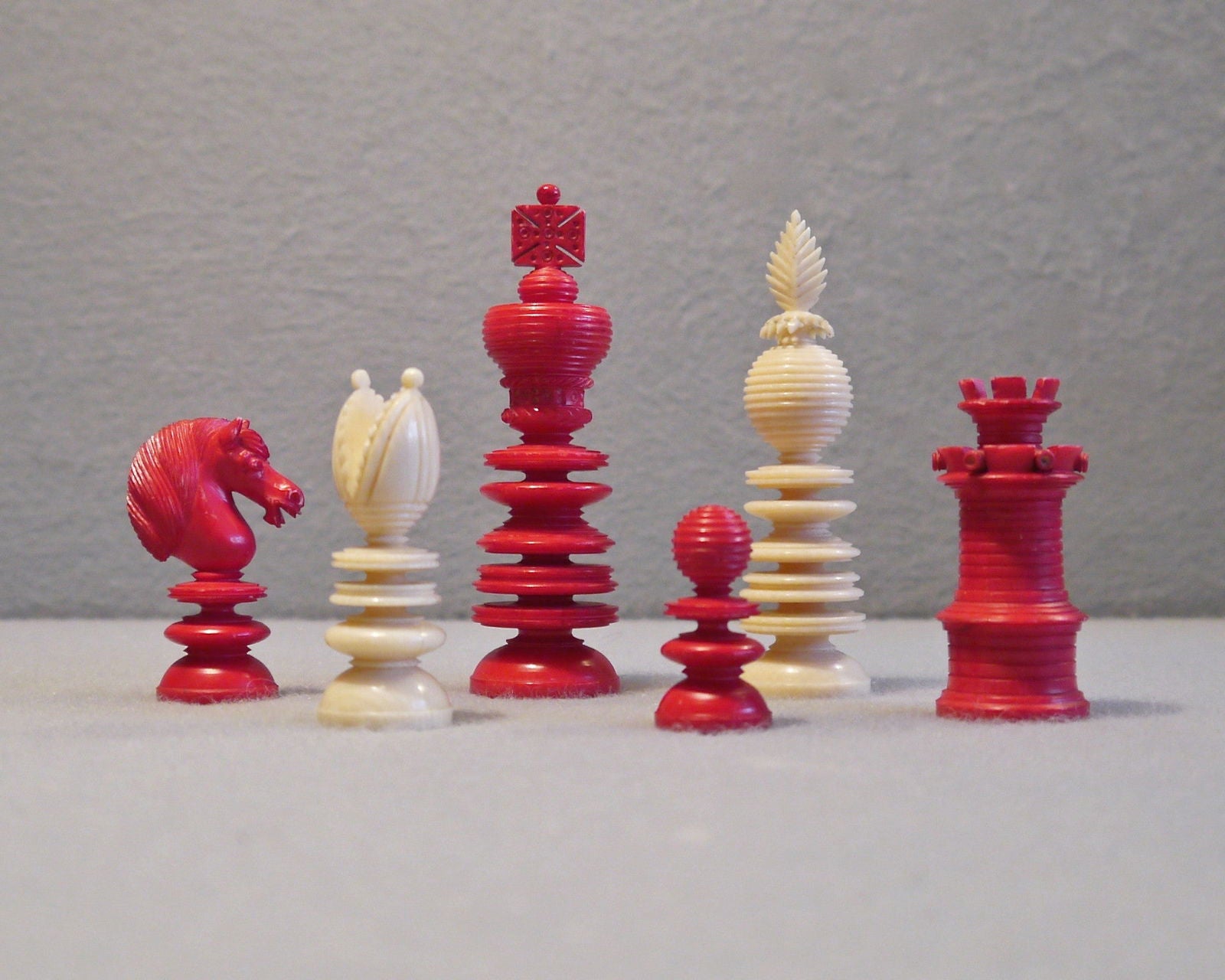 “Lund” Double Rook Chess Set, circa 1840 – Luke Honey | Antiques, Chess ...